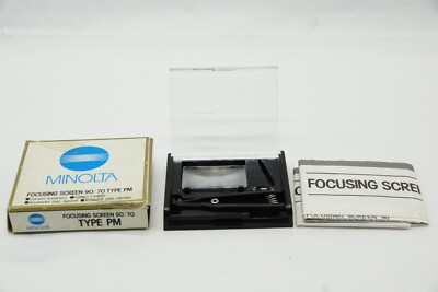 Minolta focusing screen 70/90 type G - Unused, boxed | eBay