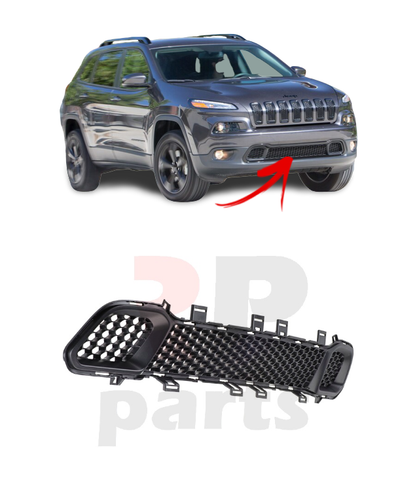 FOR JEEP CHEROKEE 13-18 NEW FRONT BUMPER LOWER CENTER MESH GRILLE ...