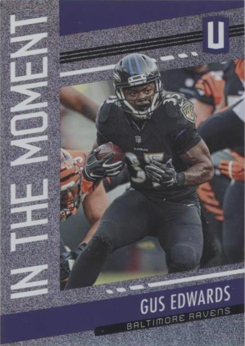 2019 Panini Unparalleled - In the Moment Gus Edwards #ITM-GE for sale ...