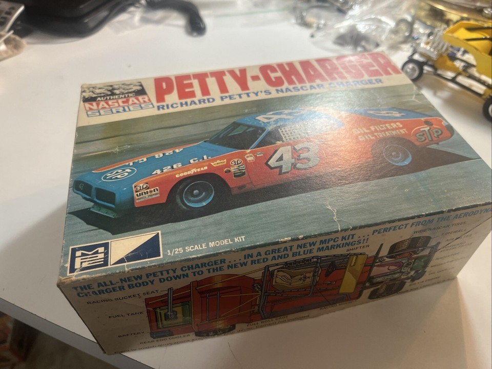 VTG MPC 1974 Release Richard Petty Dodge Charger NASCAR Model Restore ...