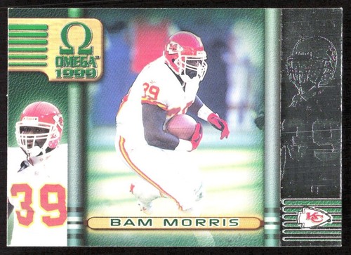 1999 6103B Pacific Omega Bam Morris Kansas City Chiefs #118 | eBay