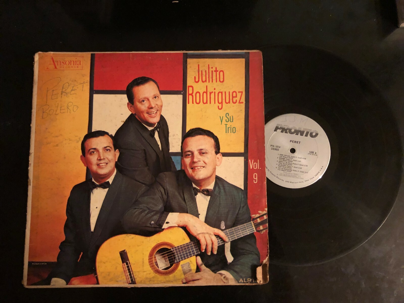 JULITO RODRIGUEZ - Y SU TRIO - LP RECORD VINYL | eBay