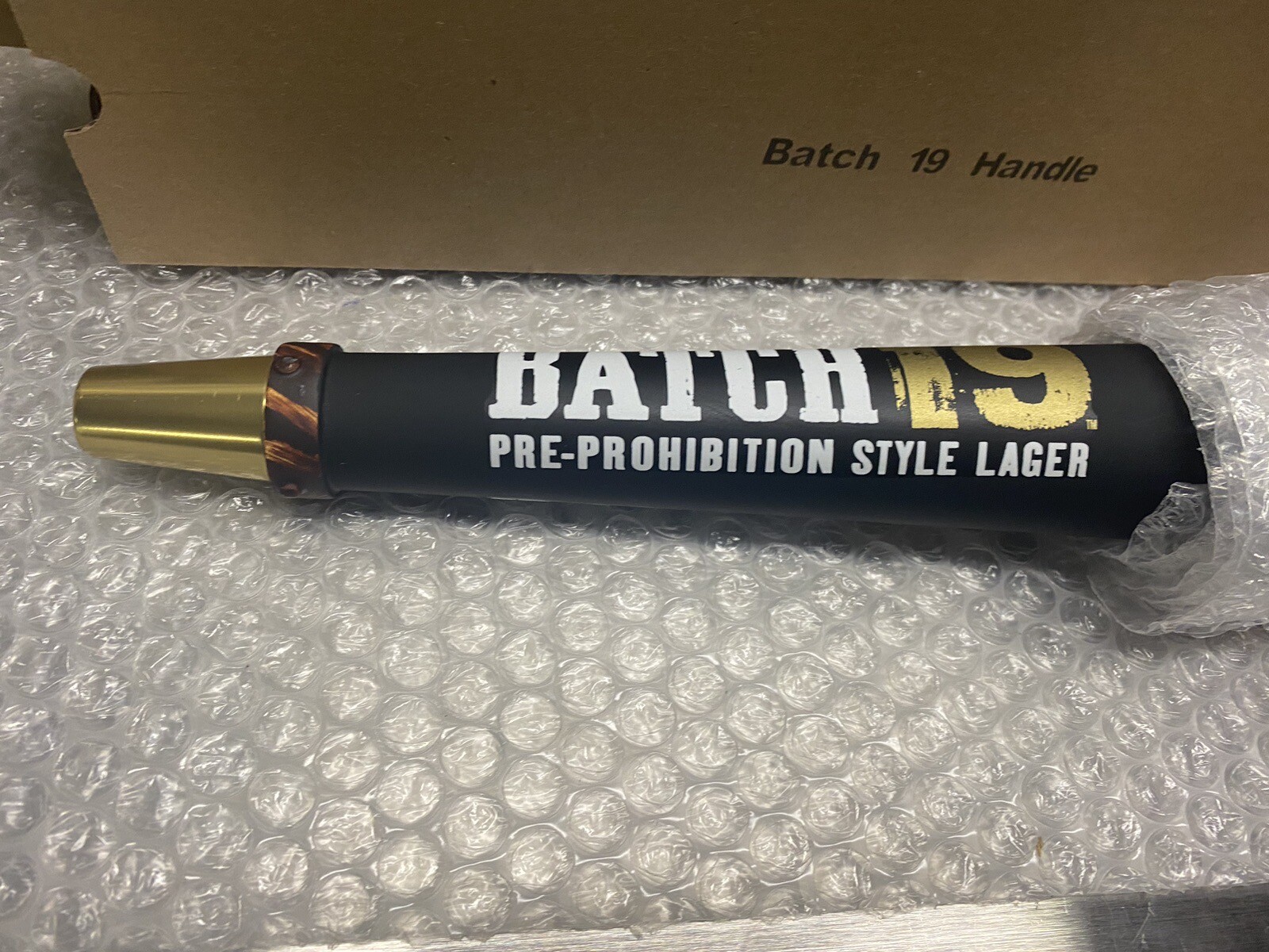 BATCH 19 Pre-Prohibition Style 10 1/2”Lager BEER TAP HANDLE *New In Box* | eBay
