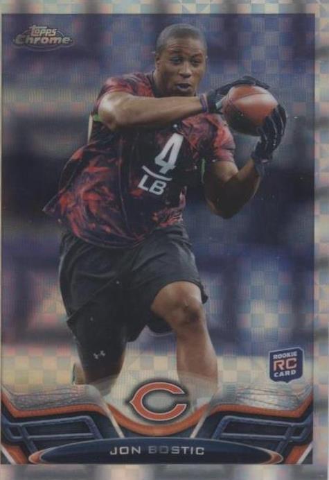 2013 Topps Chrome - Jon Bostic #189 Retail X-Fractor (RC) for sale ...