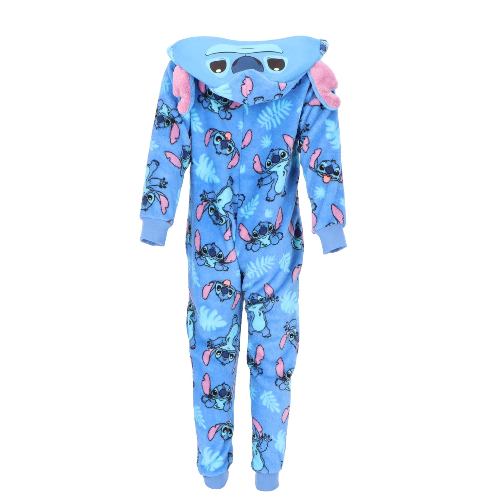 Disney Stitch All In One Fleece Pyjamas Nightwear Gift Kids Childrens 5 ...