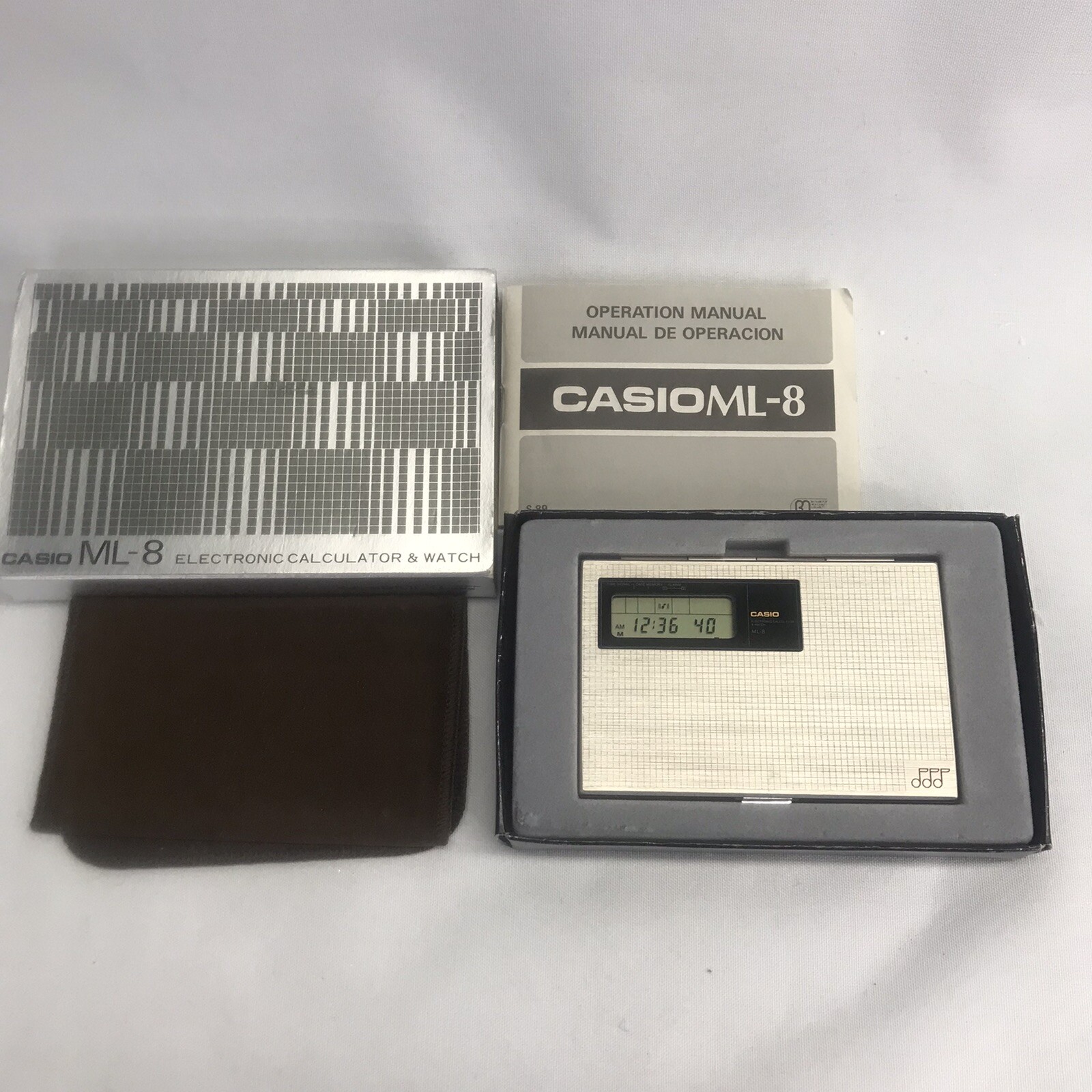 Vintage Musical Calculator 1980’s CasioML-8 Working Except For Setting ...