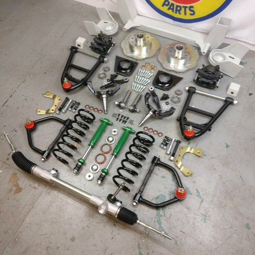 1949 to 1954 Chevy Car Mustang II 2 Front End Suspension Kit Hub to Hub ...