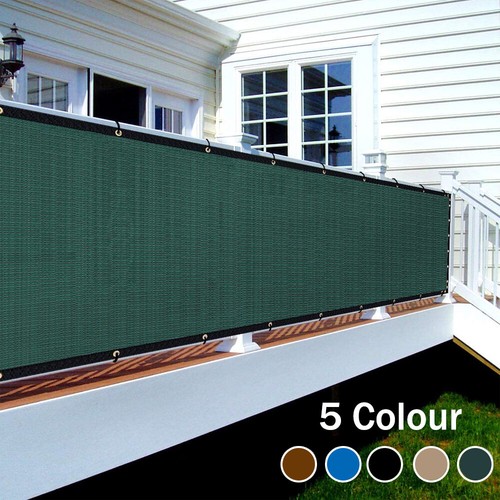 50FT Privacy Fence Screen Windbreak Garden Shade Cloth Cover Windscreen ...
