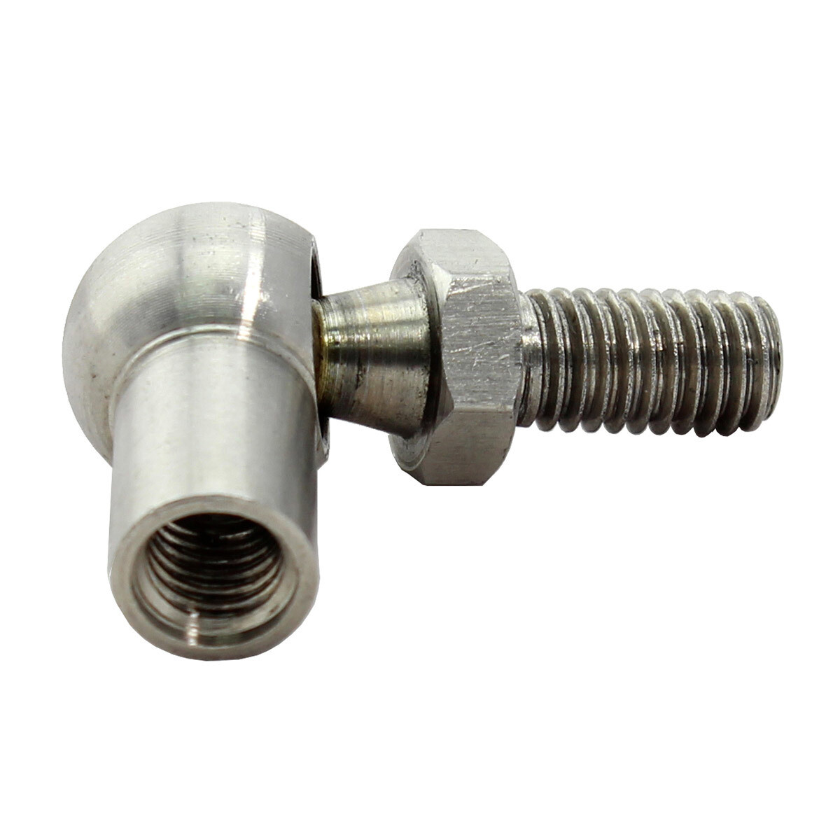 Stainless steel socket and ball end to suit 8mm thread on 10mm x 22mm ...
