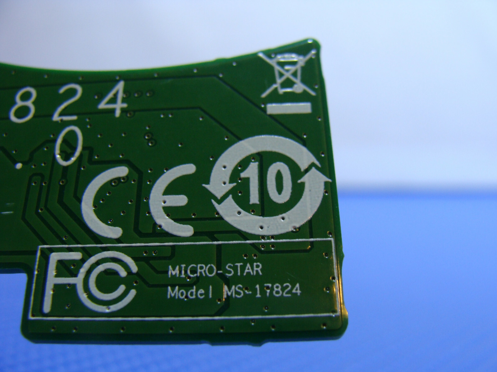 MSI Dominator Pro MS-1782 GT72-6QE 17.3" Audio Sub Board w/Cable MS ...