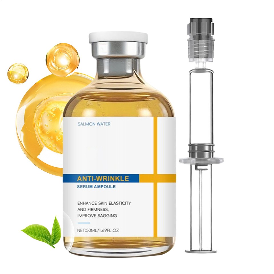 50ml Salmon Water Photokinetic Cell Fluid -Skin Care Serum With Syringe ...