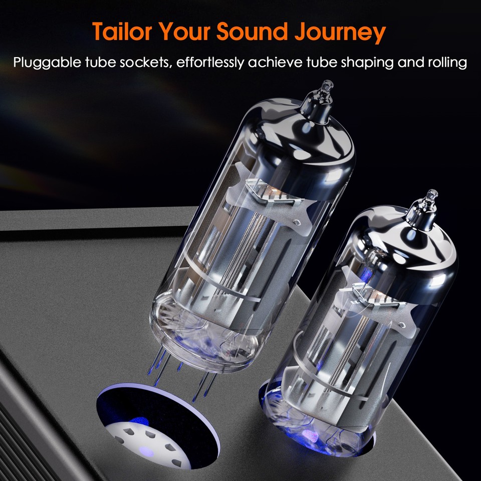 Mini Valve Tube Preamplifier HiFi Stereo Audio 6J5 Tube Preamp w/Treble ...