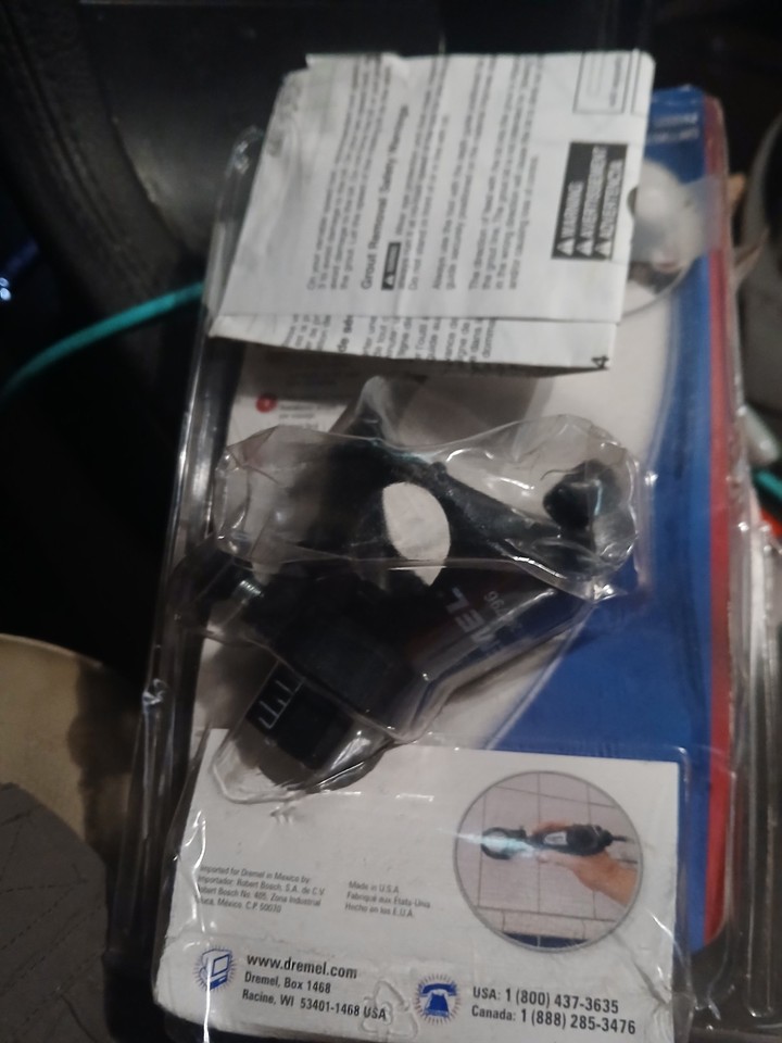 Dremel 568 Rotary Power Tool Grout Removal Attachment Kit - New ...