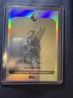 2025-26 Topps Premier League Team Badges Liverpool FC Black White ...