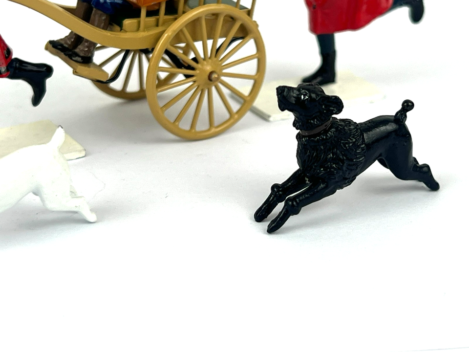 Trophy Miniatures Christmas Special A Willing Team Cart Set 54mm Toy ...