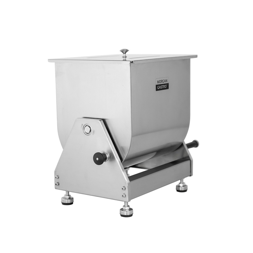 CMI Manual Meat Mixer 30 Pound Sausage Mixing Stainless Steel Tilt Tank ...
