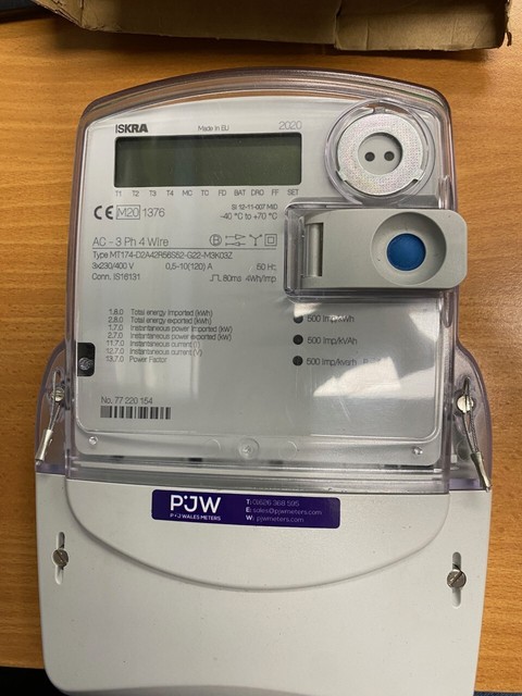 Iskra Energy Meter MT174 AC 3ph 4 Wire for sale online | eBay
