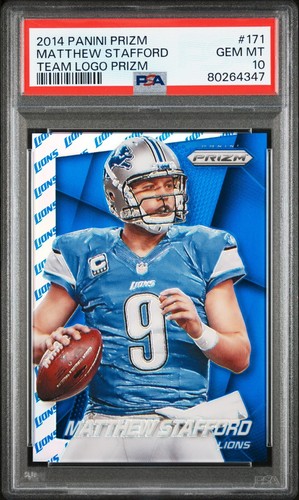2014 Panini Prizm - Team Logo Prizm #171 Matthew Stafford /50 for sale ...