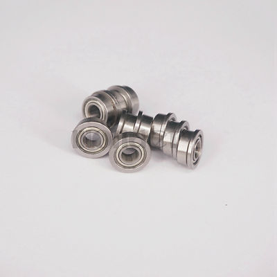10pcs F693ZZ 3x8x4mm ABEC1 Flange Bearing Metal Shielded Deep Groove ...