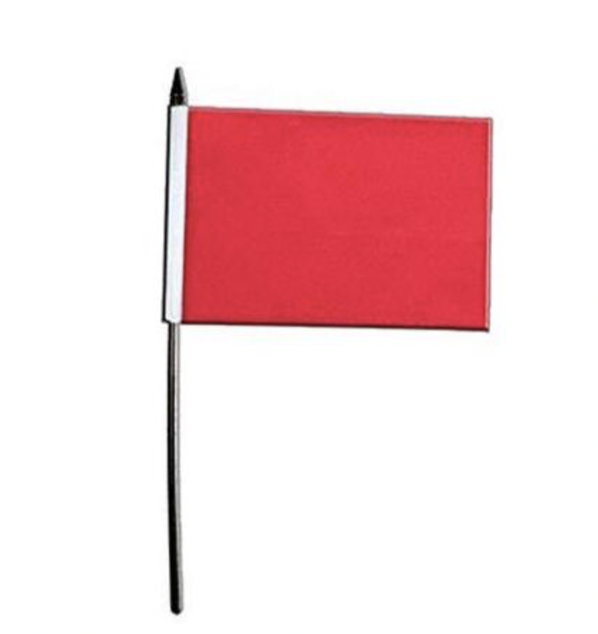 Plain Red Flags & Bunting - 5x3' 3x2' & Giant 8x5' Table Hand | eBay UK