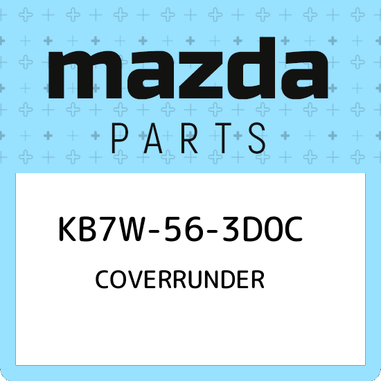 Kb7w-56-3d0c Mazda Coverrunder KB7W563D0C Genuine OEM Part for sale ...