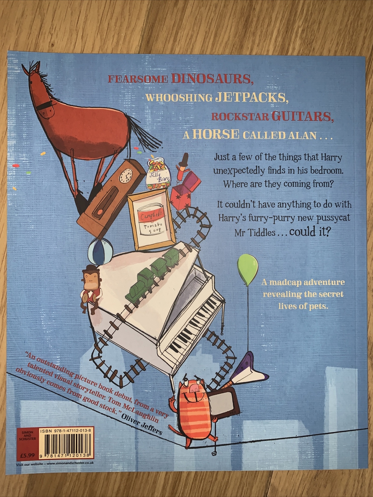 The Diabolical Mr Tiddles PA by Tom McLaughlin 9781471120138 for sale ...