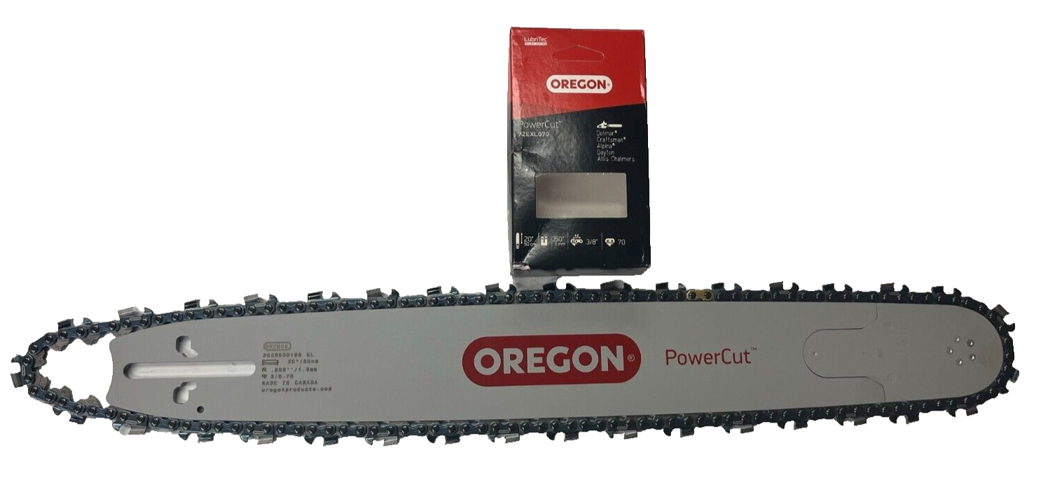 20" BAR & CHAIN FITS HOMELITE SUPER XL, SXL, 330, 360, 410, 540, 925 ...