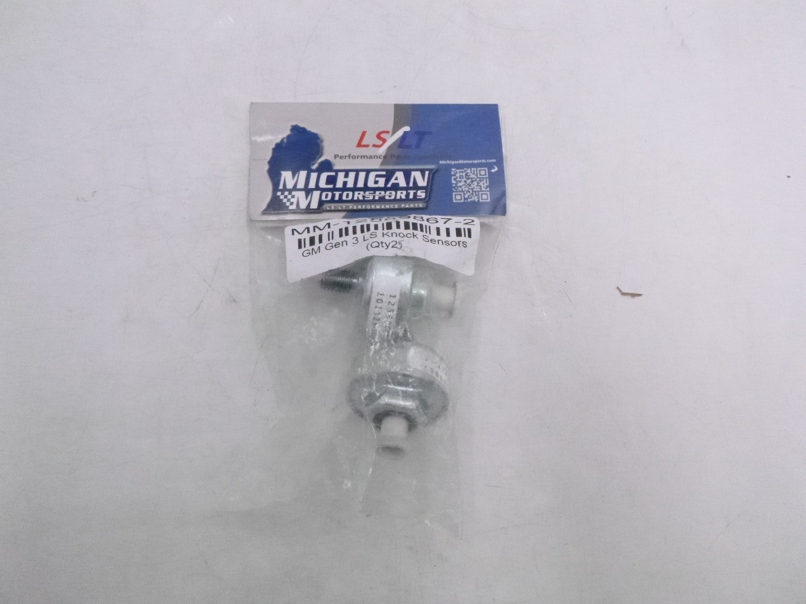 Pair of Michigan Motors 12589867 Knock Sensors For 1998-2004 Chevy ...