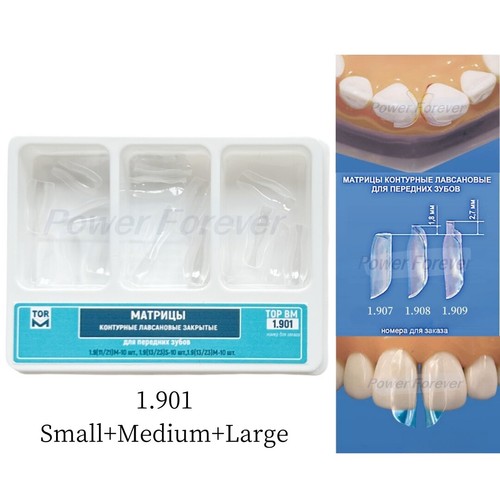 1.901 Dental Clear Matrix TOR VM Matrice Anterior Matrices BT Fit ...