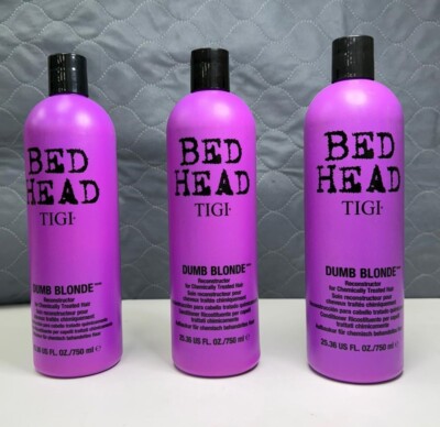 Tigi Bed Head Conditioner, Dumb Blonde Reconstructor, 25.36 fl. oz. - Pack of 3 | eBay Australia