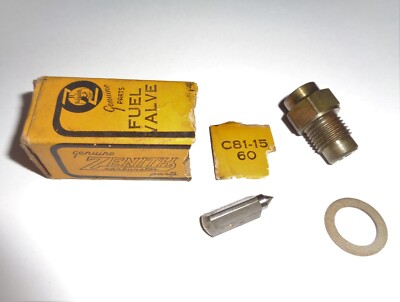 Vintage Genuine Zenith Gas Engine Carburetor Fuel Valve Assembly C81-15 ...