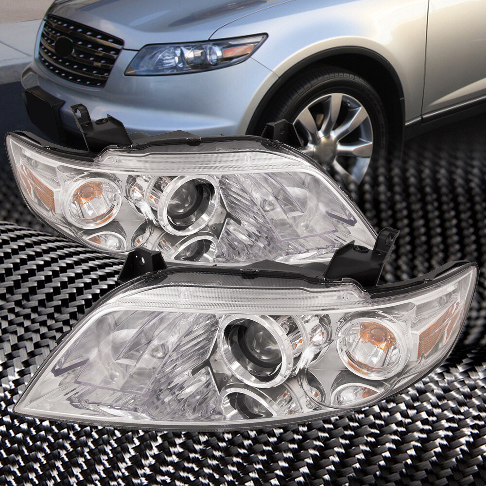 Headlights HID Pair Fits 03-08 Infinity FX35/ FX45 | eBay