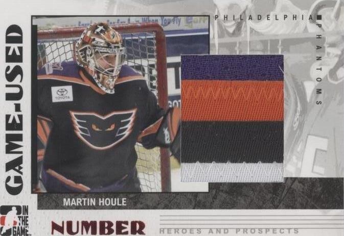 2007-08 In the Game Heroes and Prospects - Game-Used Number Martin ...