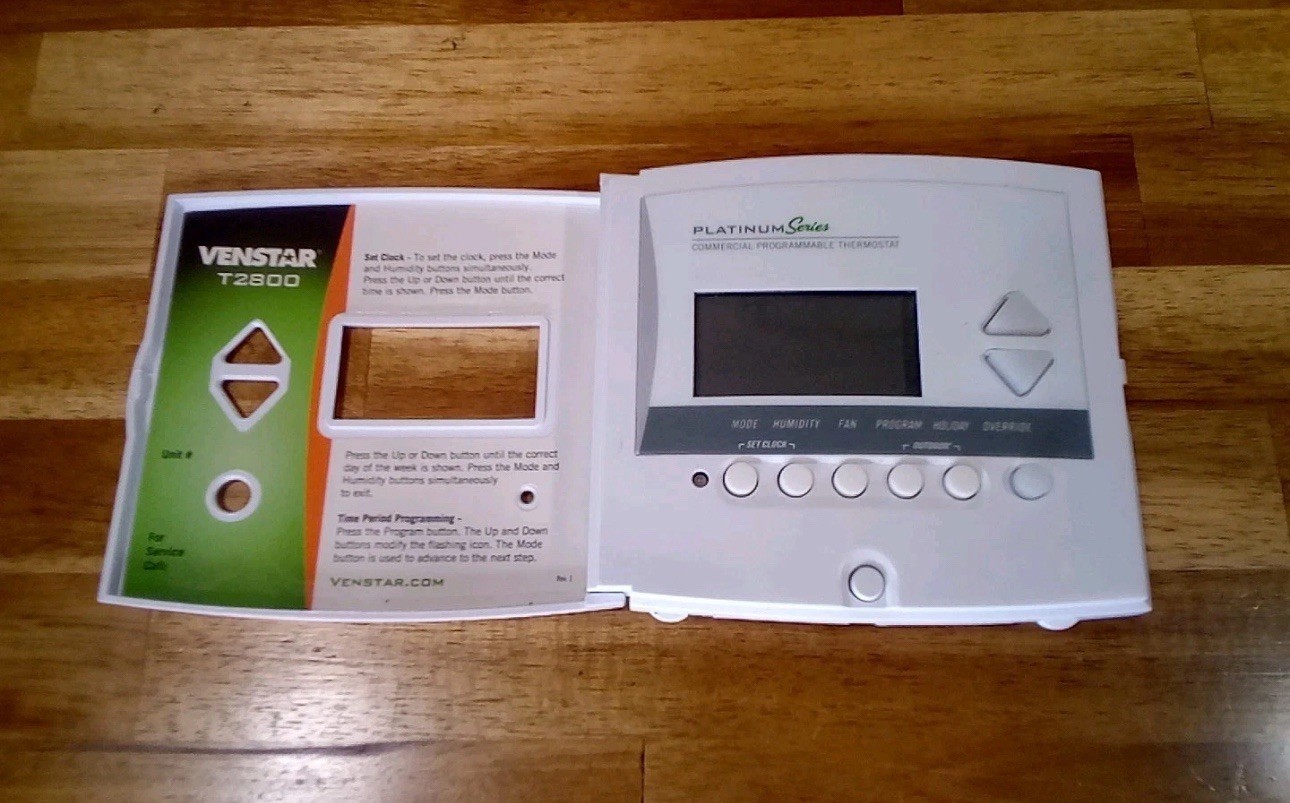 Venstar T2800 Programmable Thermostat - Commercial - Platinum Series ( LOT OF 2) 10008845893| eBay