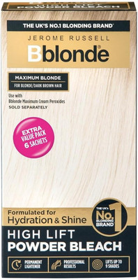 Bblonde High Lift Bleach Powder Hair Bleach for Blonde to Dark Brown ...