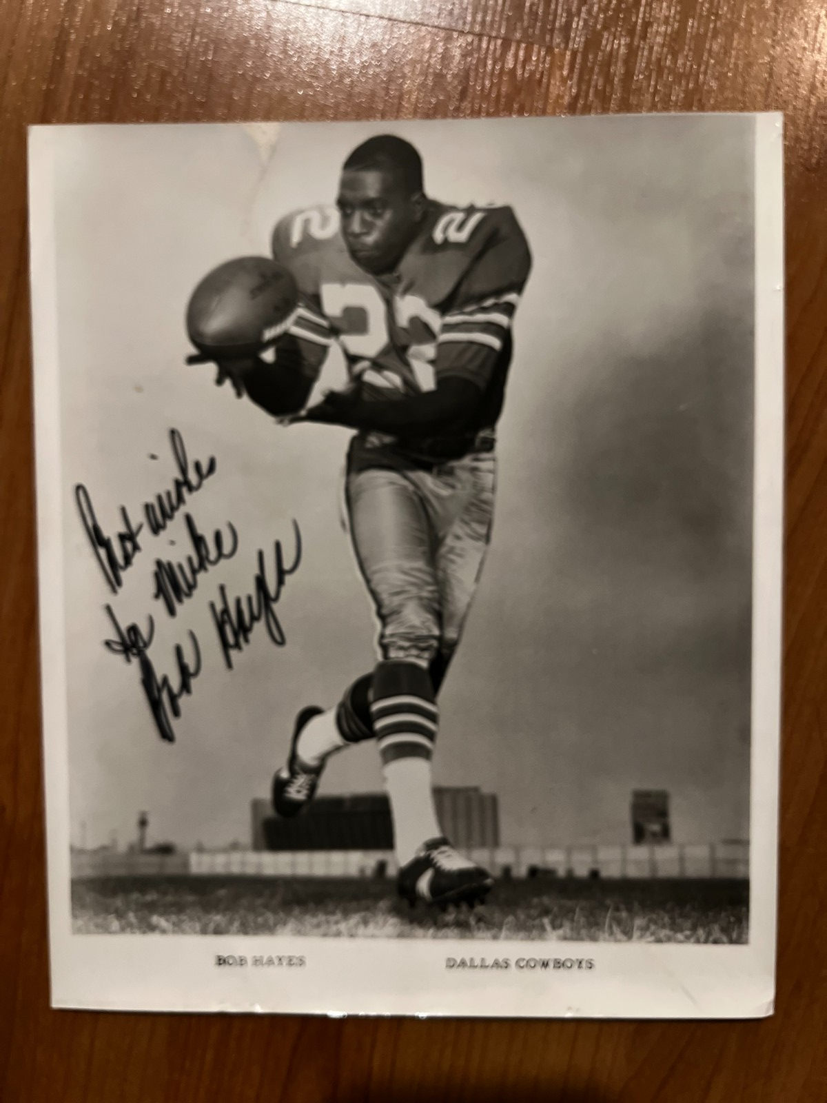 Vintage Bob Hayes, Dallas Cowboys autographed photo | eBay