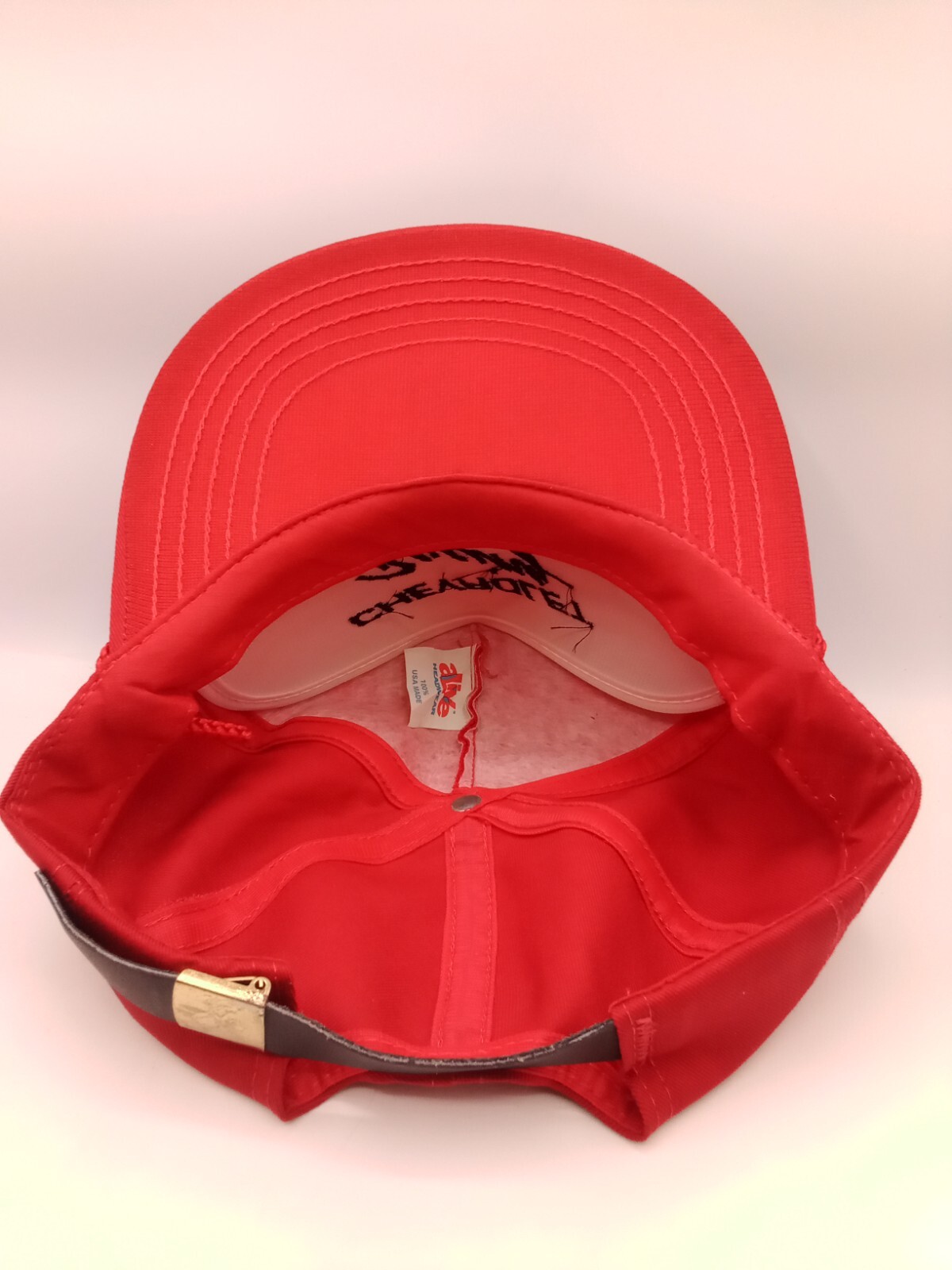 Chevrolet Racing Hat Cap Red Chevy Made In USA Boatin… - Gem