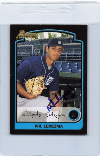 2003 Bowman #248 Wil Ledezma Tigers Signed Auto *H6610 | eBay