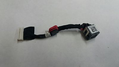 DC Jack Power Socket with CABLE Harness Wire DELL ALIENWARE M17X R5 ...