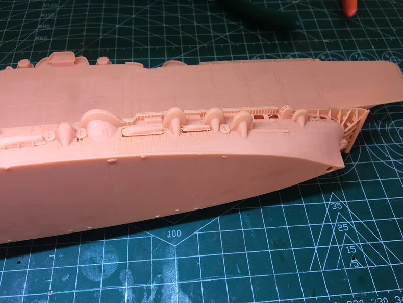 3D Printed 1/700/2000 WWII Italian Aircraft Carrier Skyhawk Unpainted ...