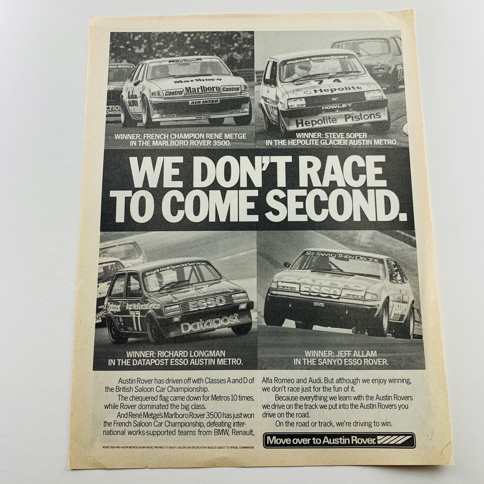 Austin Racing d’occasion | Plus que 4 à -75%