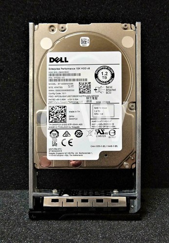 LOT OF 10 - Dell WXPCX ST1200MM0088 1.2TB 10000RPM 12Gbps 2.5" SAS Hard ...