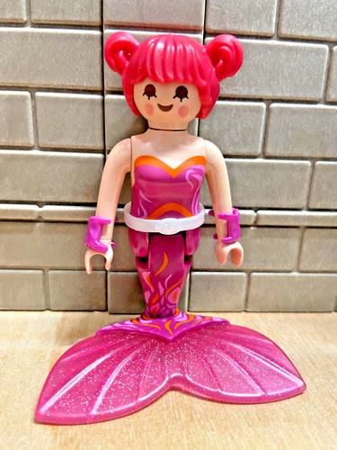 PLAYMOBIL Personnage Sirène des Mers Fée Bébé Fantastique Océan Plage ...