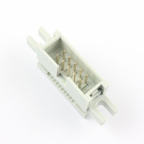 5Pcs 2.54mm 2x5 Pin 10 Pin IDC Male Box Header Flat Cable Connector ...