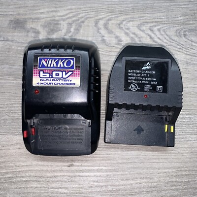 Nikko 6.0V Model 1764B Ni-Cd Battery 4 hr Charger Battery Pack & Zap ...