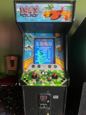 1943 Battle of Midway Arcade Machine FULL SIZE | eBay