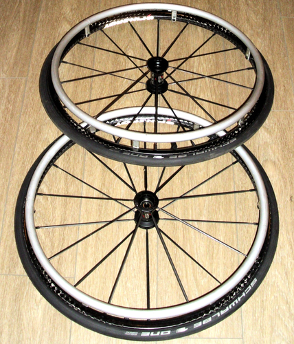 24" Quickie SPINERGY CLX Sun Sunrim 18 Spoke Wheelchair Schwalbe Air ...