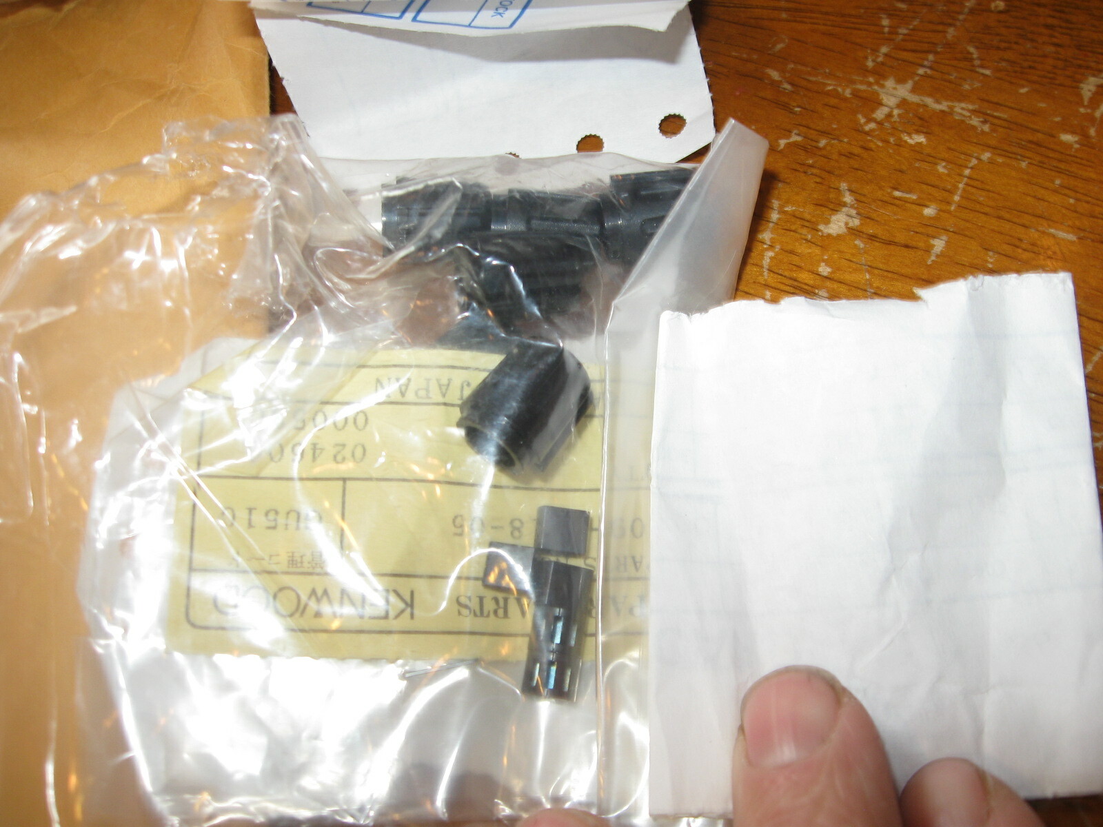 NOS LOT of 6 Kenwood Radio CH Channel Knob & Spring # G09-0418-05 / K29 ...