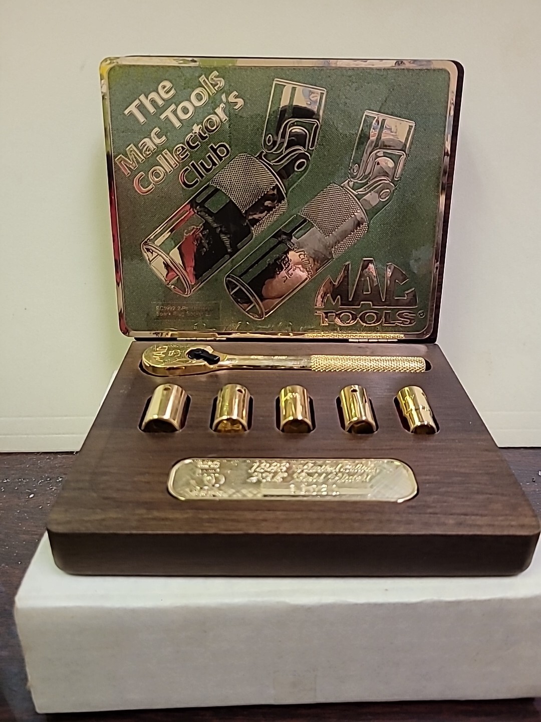 ~MAC Tools Limited Edition 24k Gold Plated~~1/4" Ratchet with sockets ...