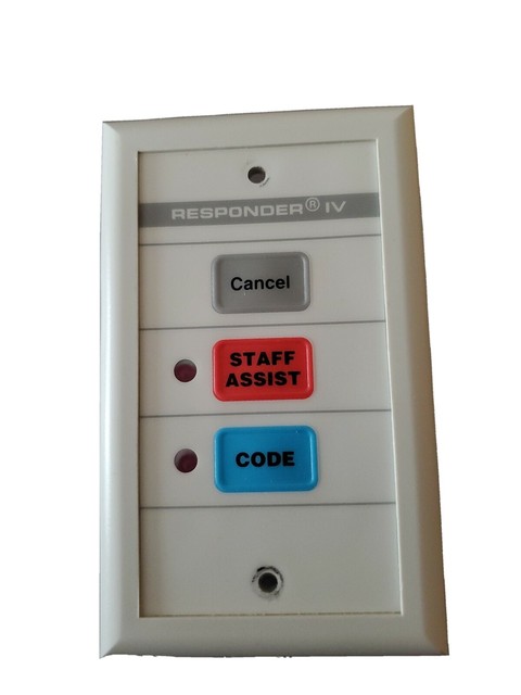 Rauland Borg Responder IV 4 Ncdpb2 Staff Assist / Code Blue Nurse Call ...